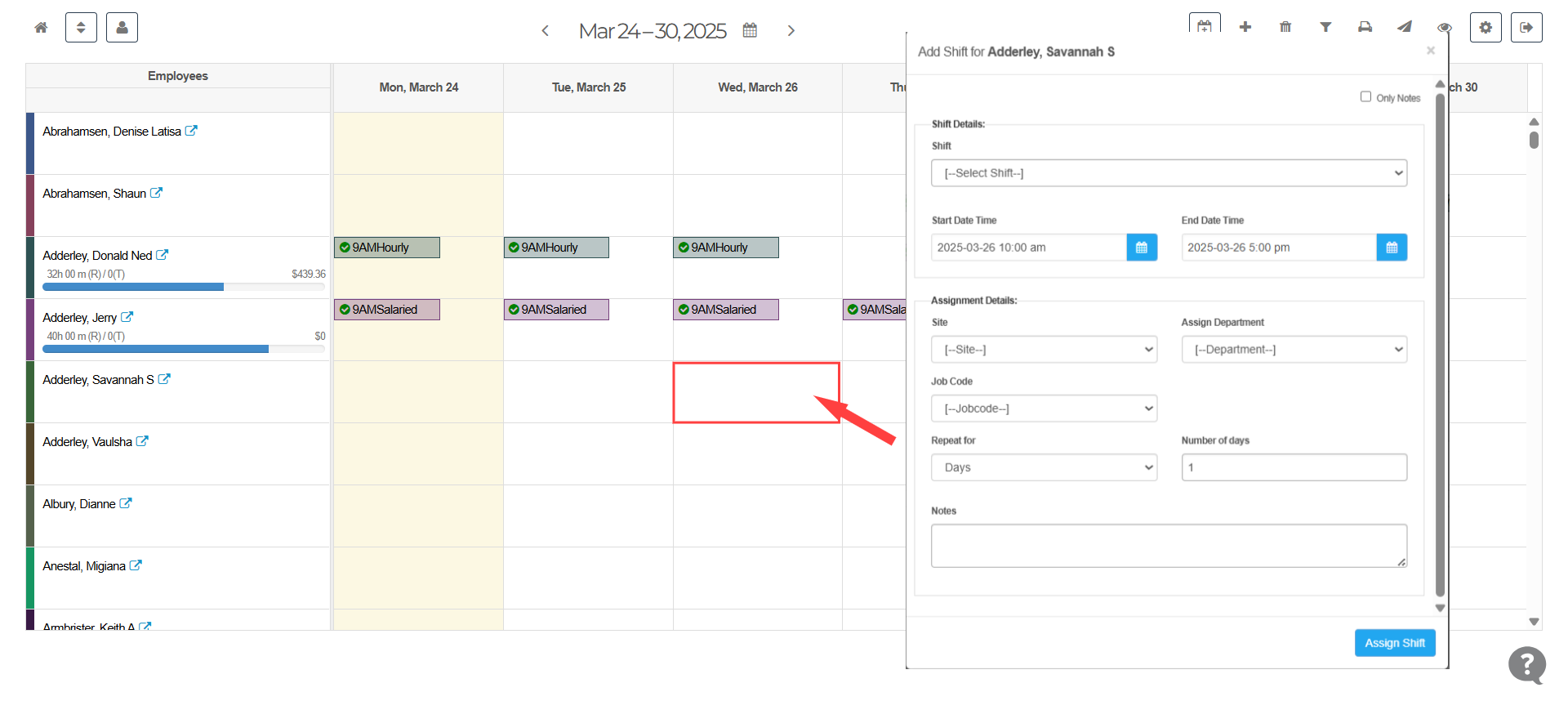 How to Create Schedules | NextGen Workforce