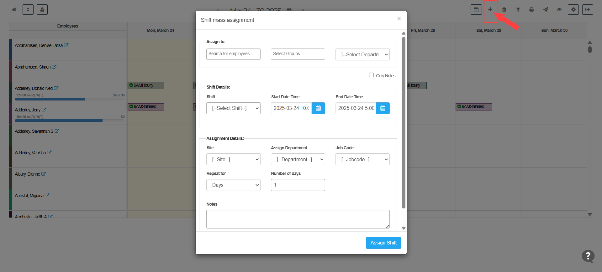 How to Create Schedules | NextGen Workforce