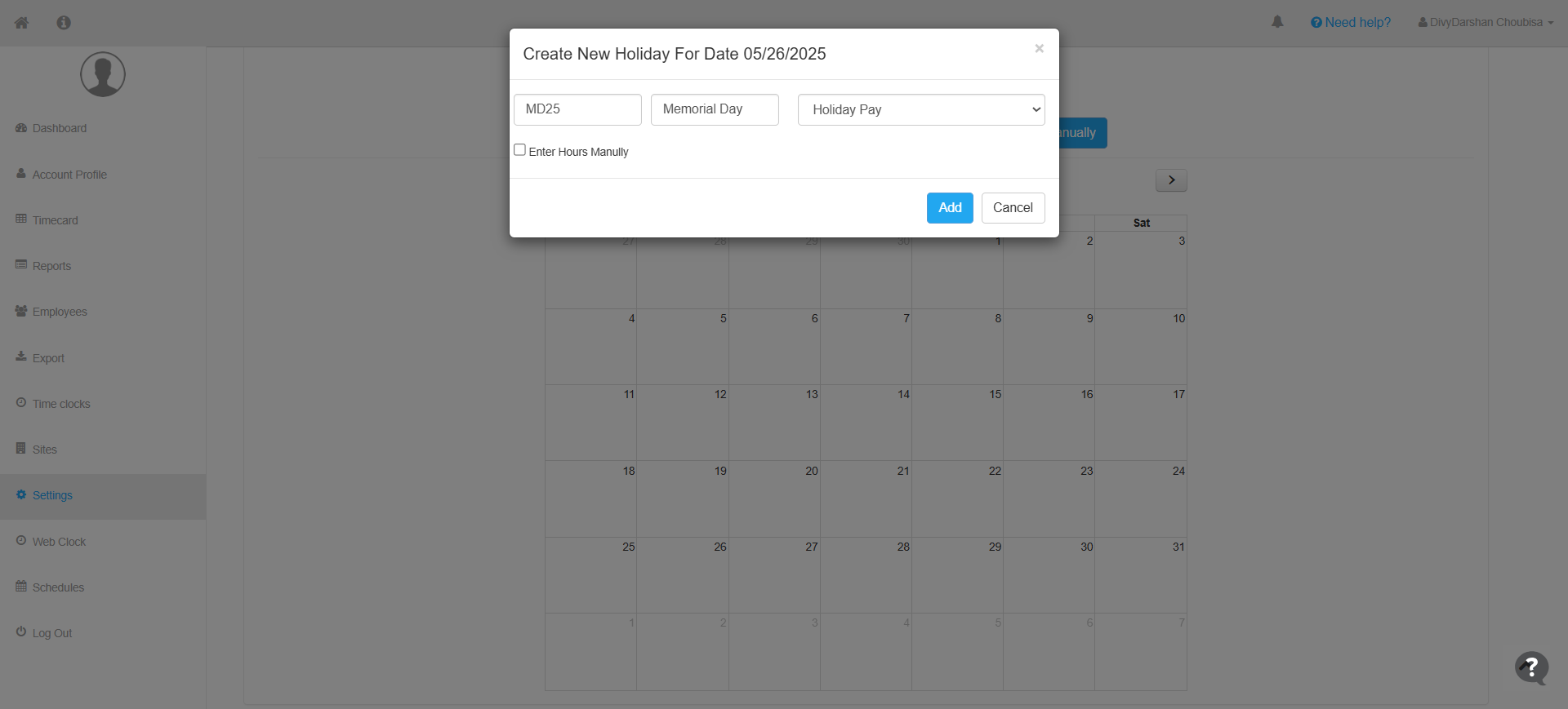 How to Set Up a Holiday Calendar | NextGen Workforce