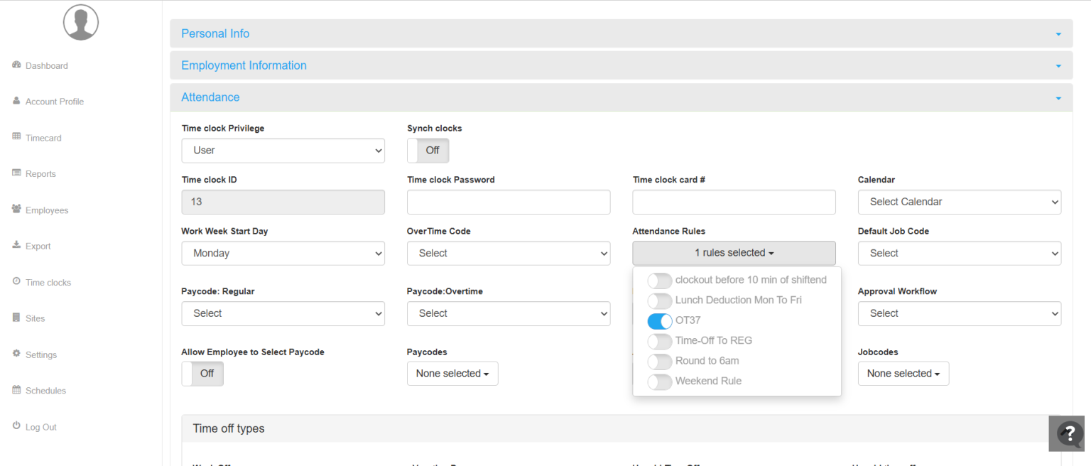 How to Assign Attendance Rules. | NextGen Workforce