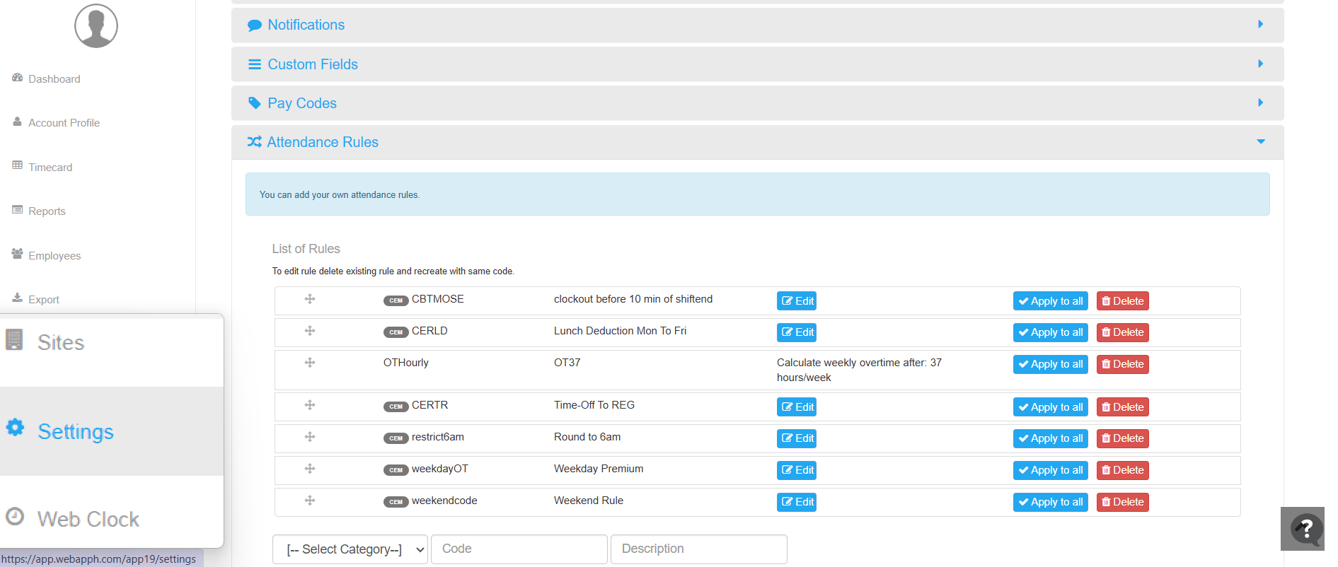 How to Assign Attendance Rules. | NextGen Workforce