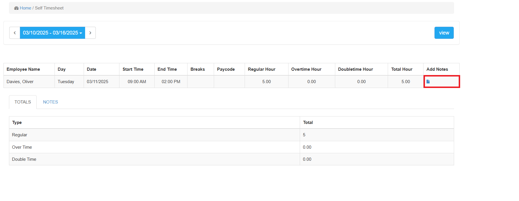 How To Add Notes To Timesheet Nextgen Workforce