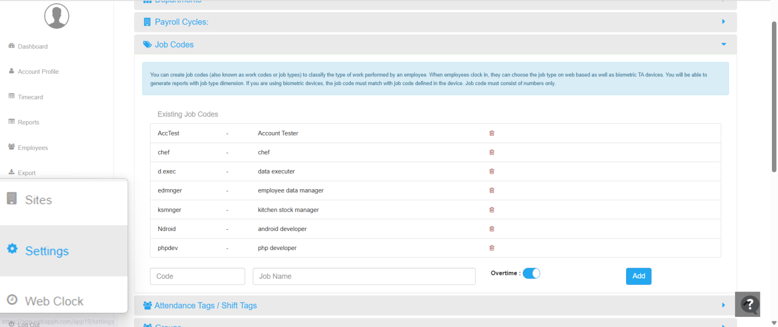 How to Create Job Codes | NextGen Workforce