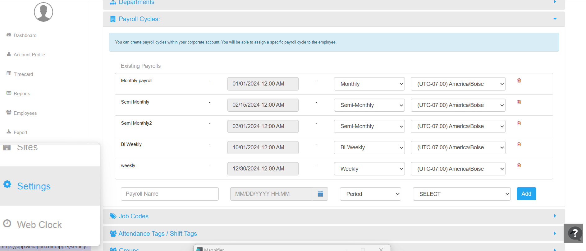 How to Set up Payroll Cycles | NextGen Workforce