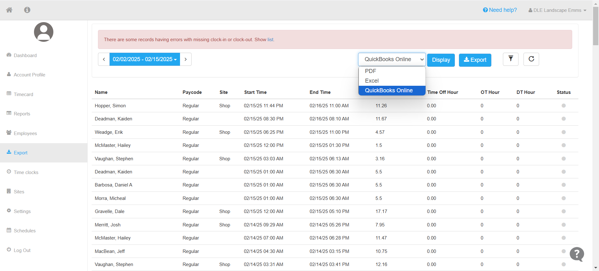 Export Attendance to QuickBooks Desktop (Step-by-Step Guide) | NextGen ...