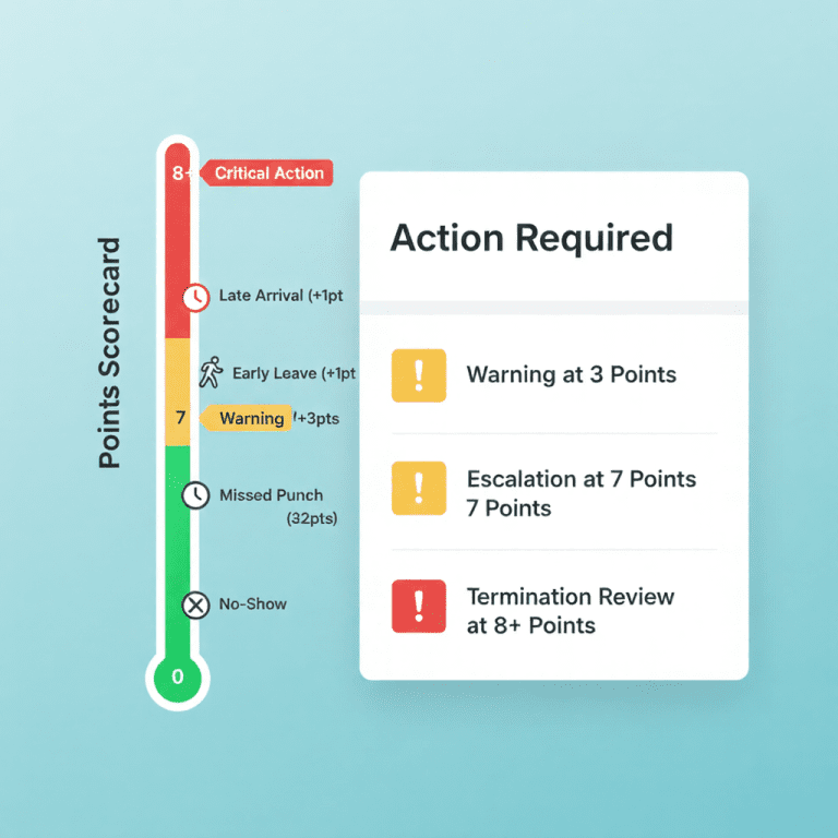 Attendance Point System | Fair, Consistent Time Tracking